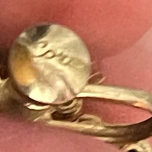 Coro | Jewelry | Signed Coro Red Pink Rhinestone Screwback Earrings ...